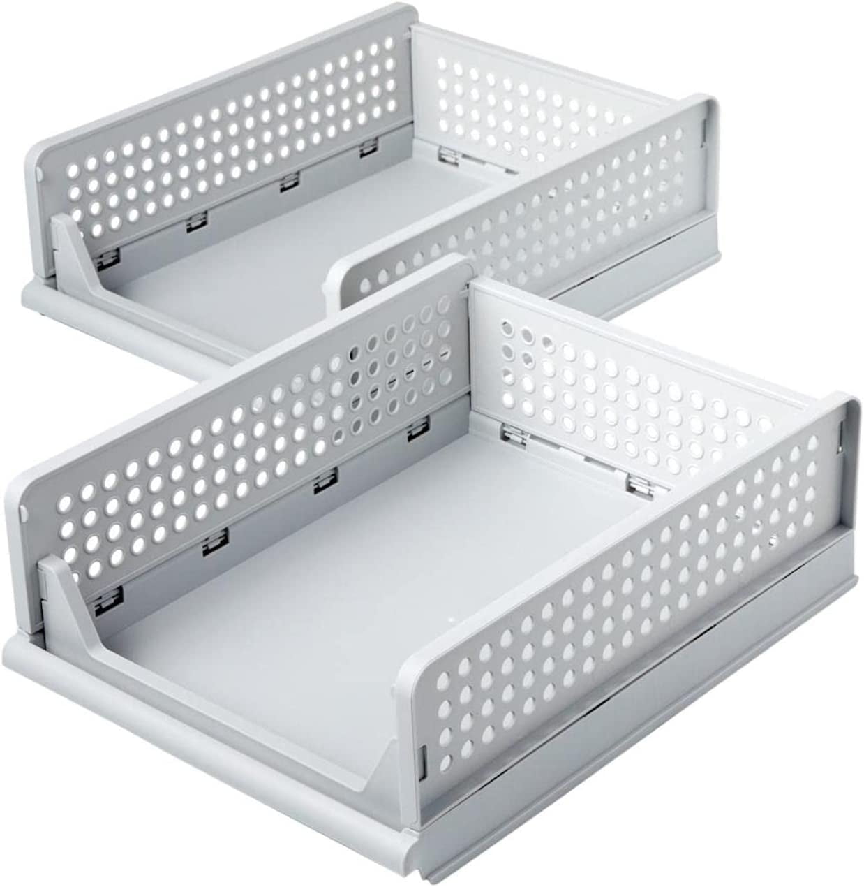 Open Box StoreSmith Set of 2 Small Stack & Slide Organizers - Walmart.com