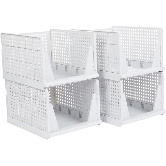 Open Box StoreSmith Set of 4 Large Stack & Slide Organizers 821-651 ...