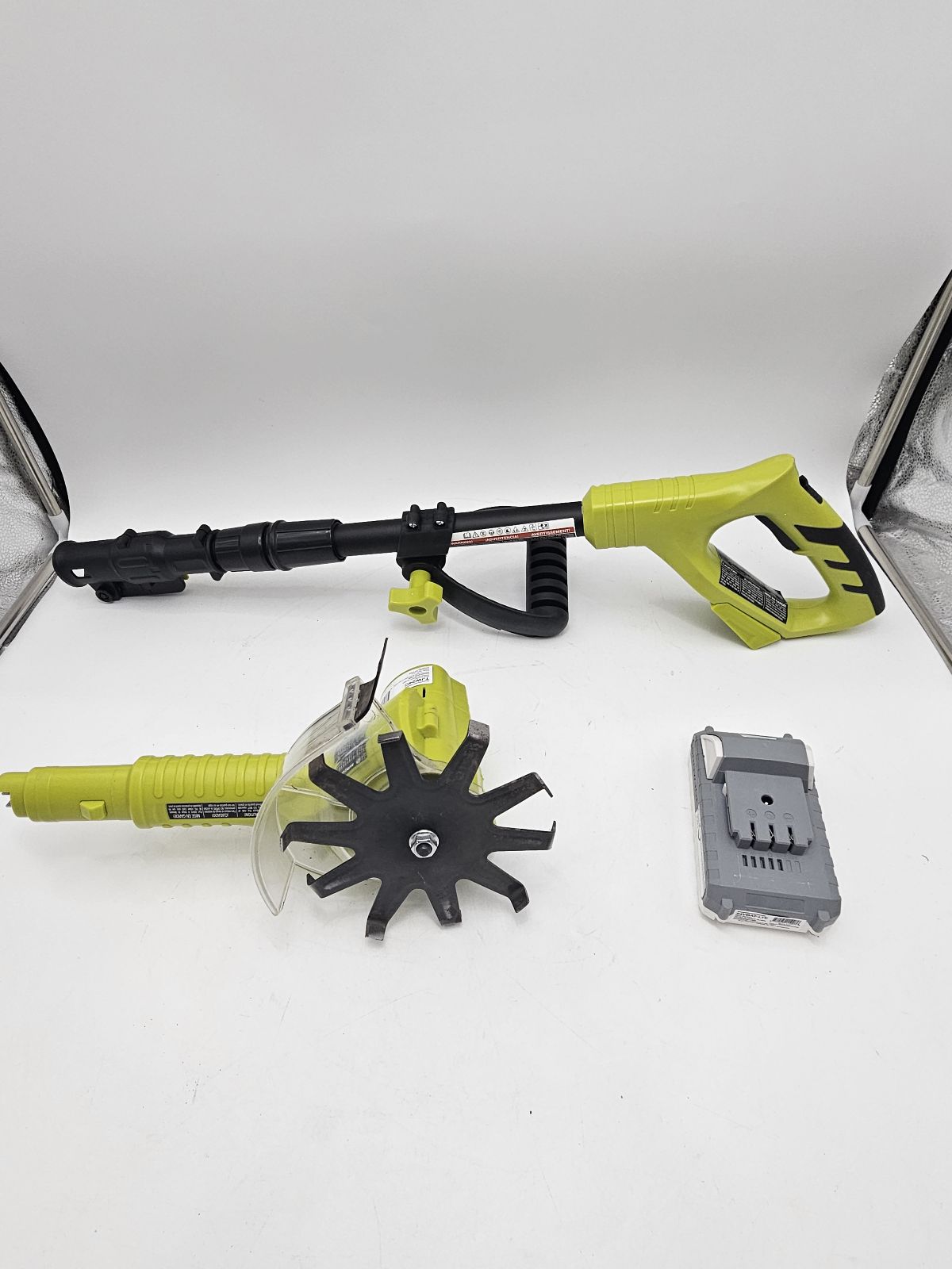 Open Box Sun Joe 24-Volt Cordless Telescoping Cultivator/Weeder - black ...