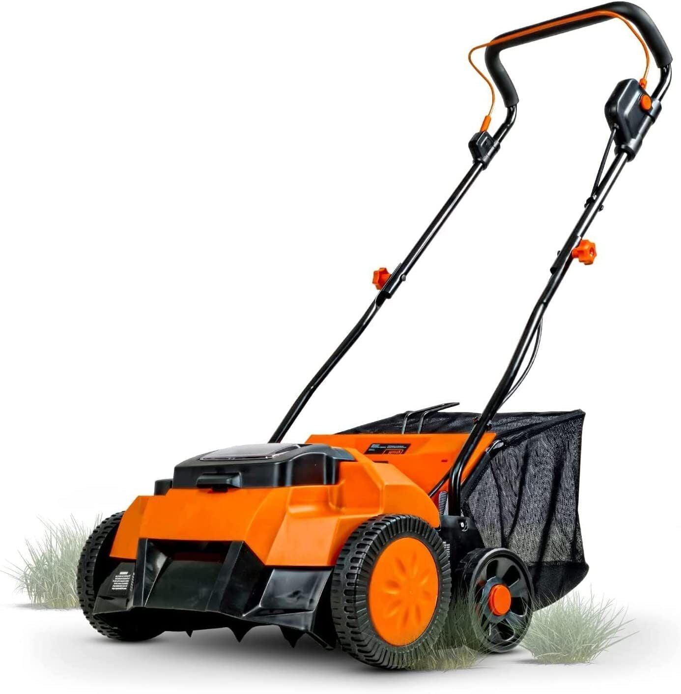 Open Box SuperHandy 2 in 1 Walk Behind Scarifier Lawn Dethatcher Raker ...