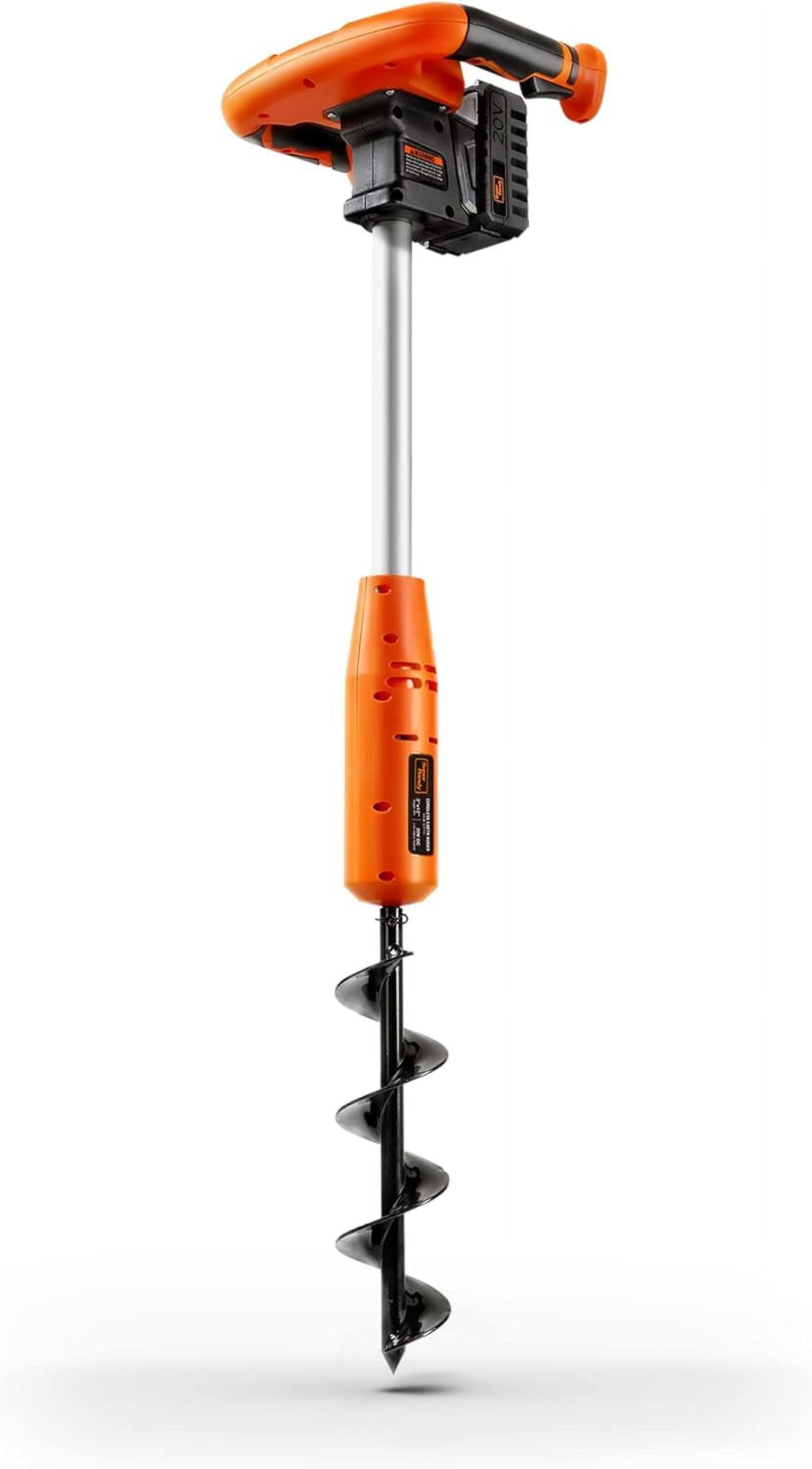 Open Box SuperHandy Earth Auger Electric Power Head w/ 12" x 3" Auger ...