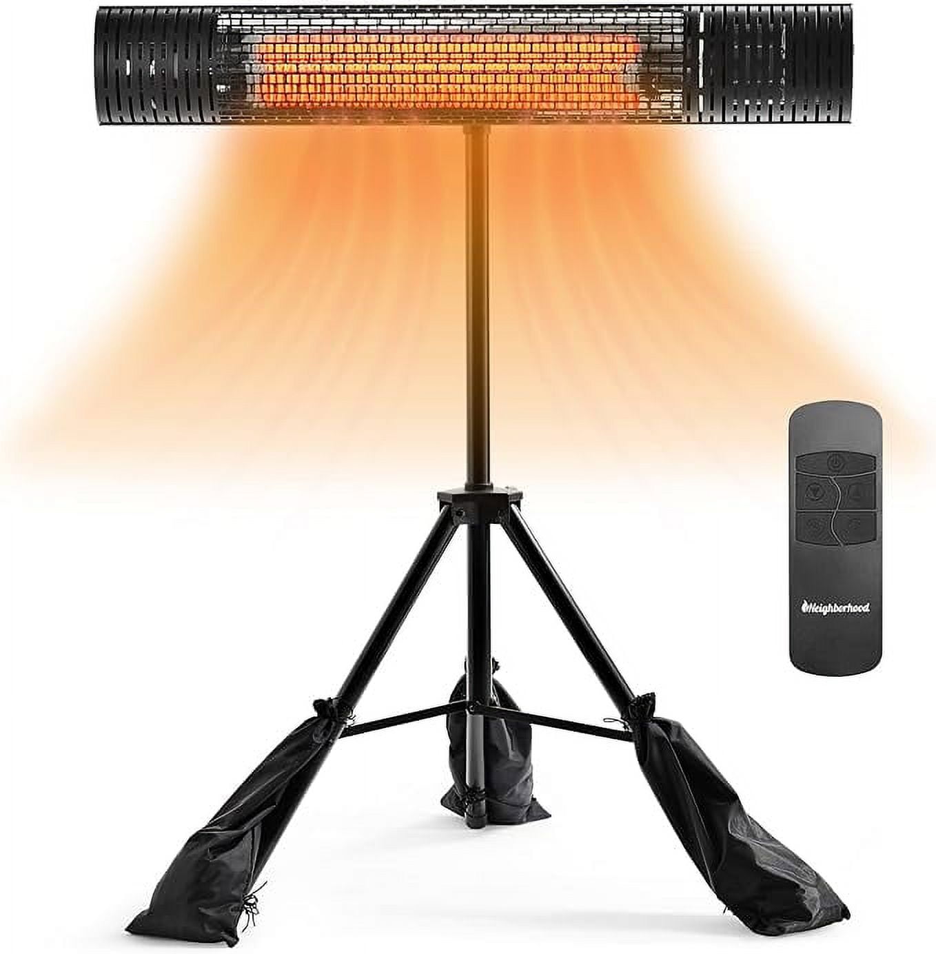 Open Box TURBRO Neighborhood Electric Infrared Heater 1500W Portable ...