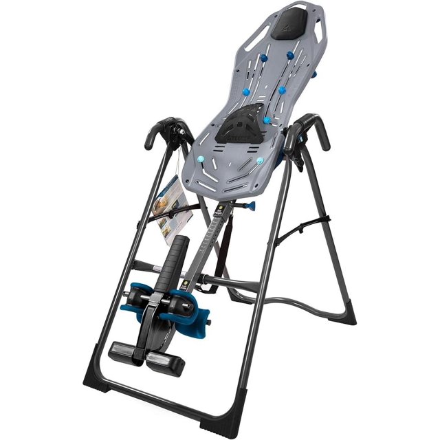 Open Box Teeter FitSpine X2 Inversion Table Ankle Lock Handle Back Pain ...