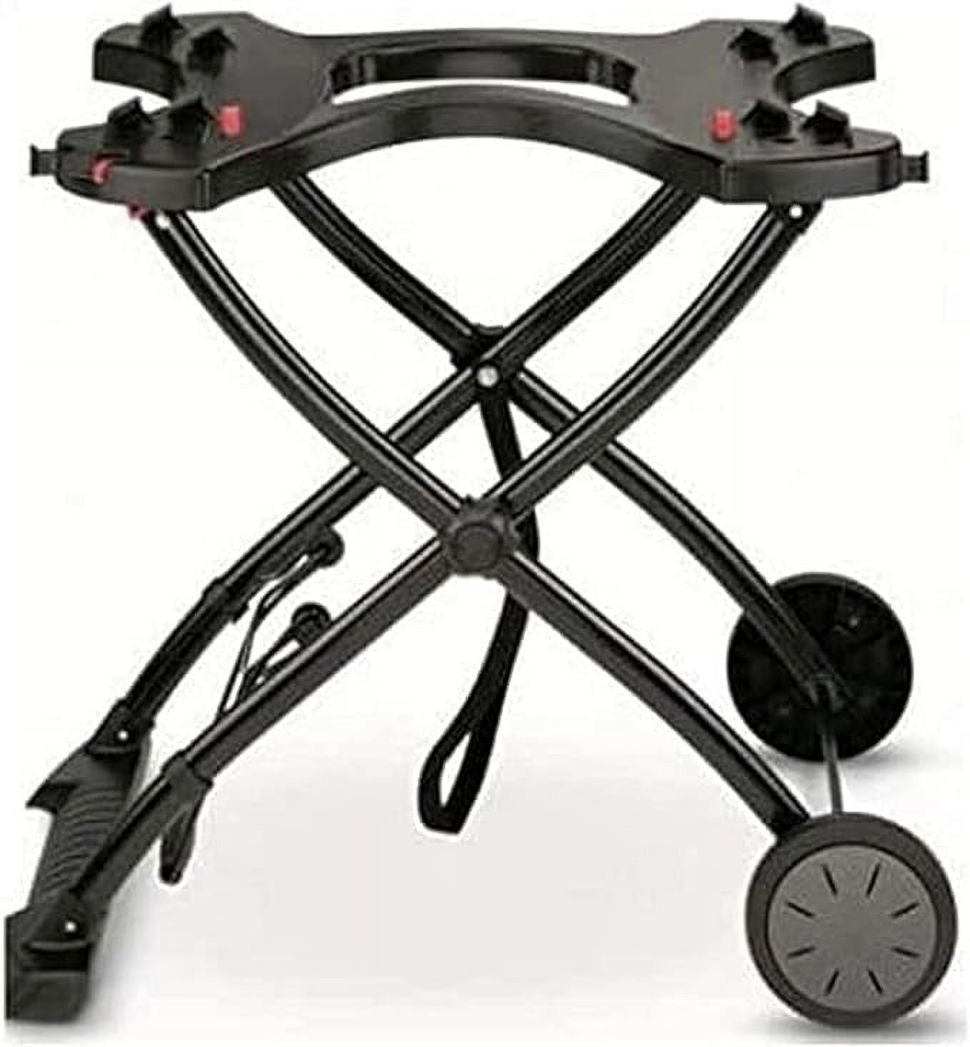 Open Box Weber Q Portable Cart Q 1000 and 2000 - Black - Walmart.com