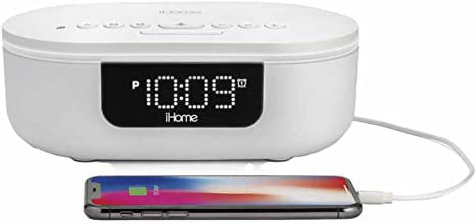 Open Box iHOME UV-C SANITIZER with Bluetooth Speaker IUVBT1W - White ...
