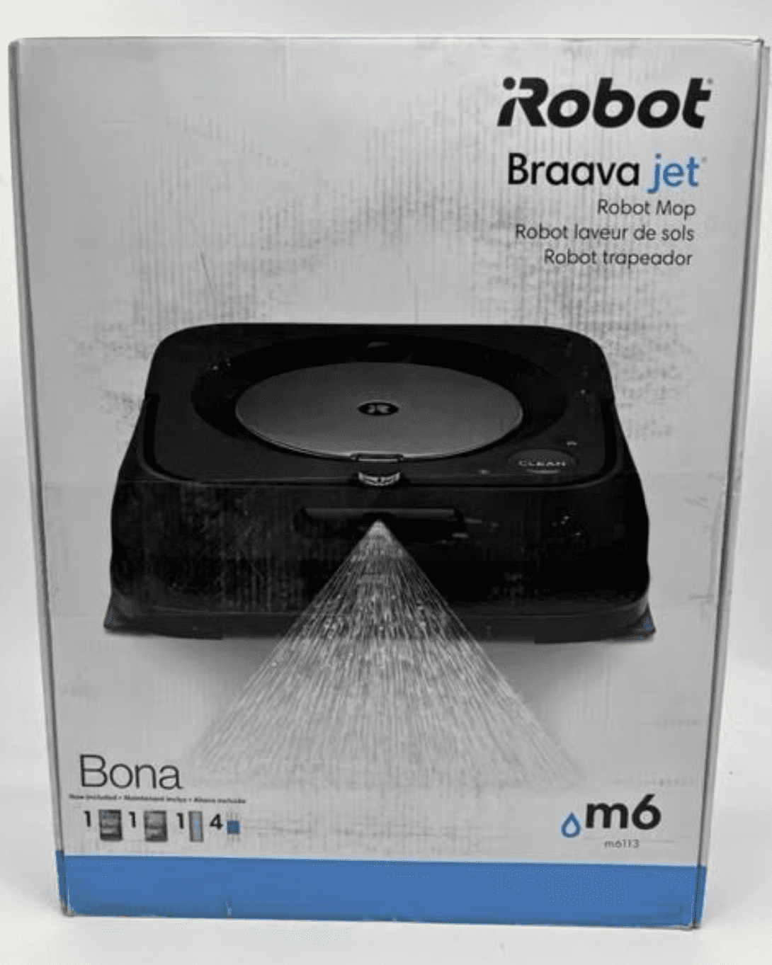 Open Box iRobot Braava Jet m6 6113 Ultimate Robot Mop M611320 - Walmart.com