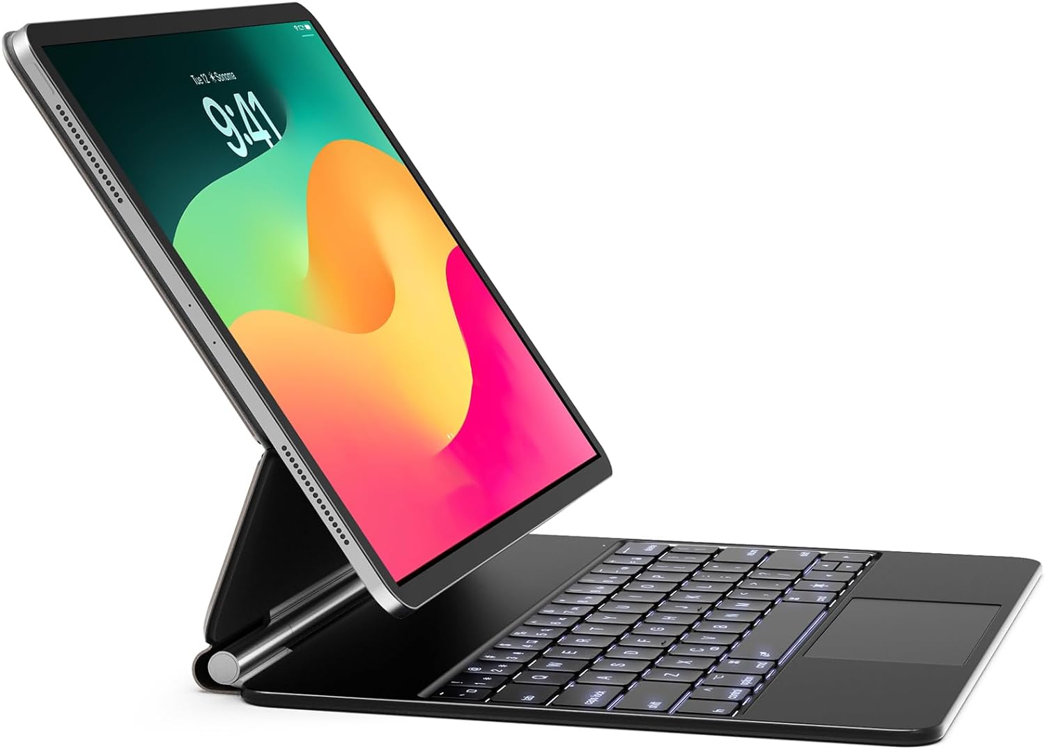 Open Box siamide iPad Pro 12.9" Case w/ Keyboard (3rd, 4th, 5th, 6th ...