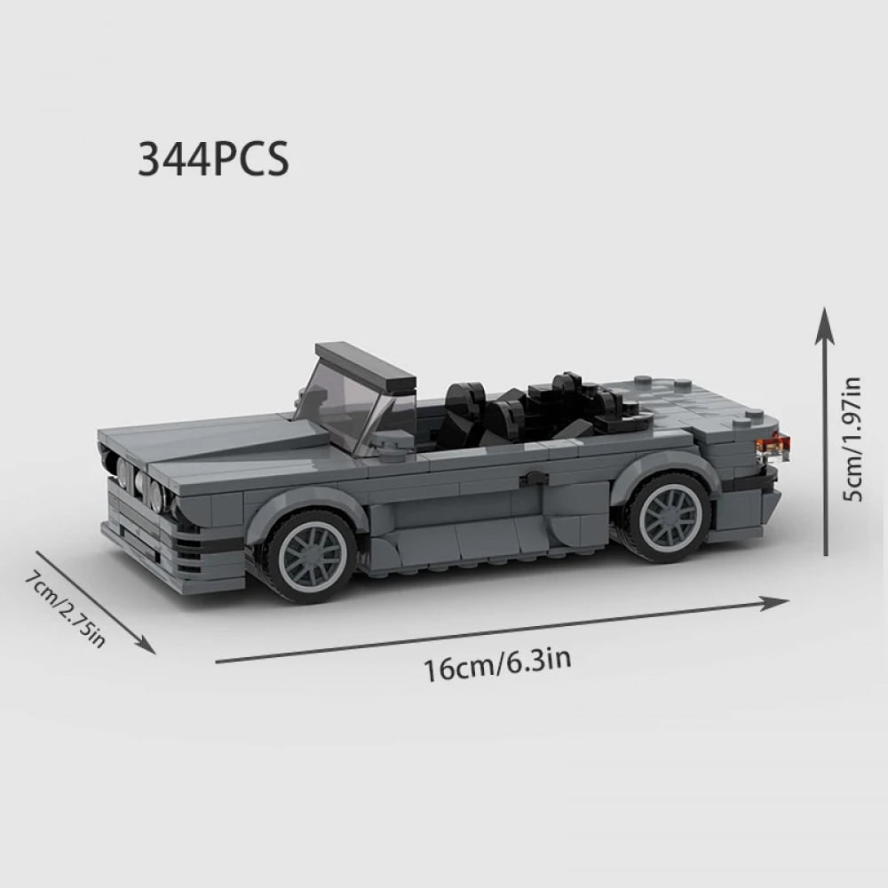 Open Car Speed Champion Racing City Cabriolet MOC M3 E30 Convertible ...
