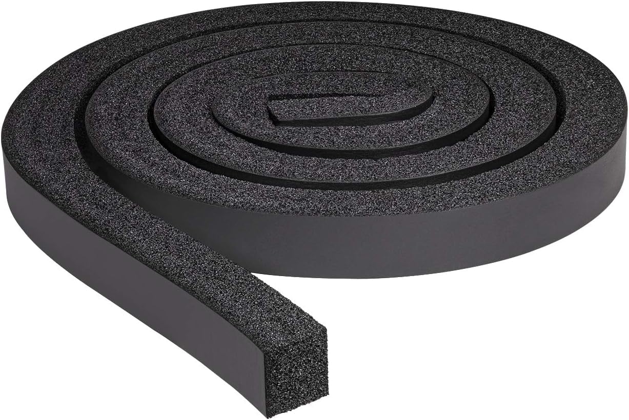 Open Cell Foam Air Conditioner Insulation Seal Strip 2 X 1 Inch, Non ...