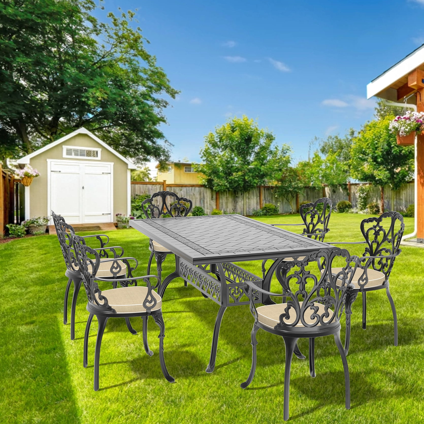 Open-Cell Foam Cushions - Resilient Outdoor Seating Support - Walmart.com