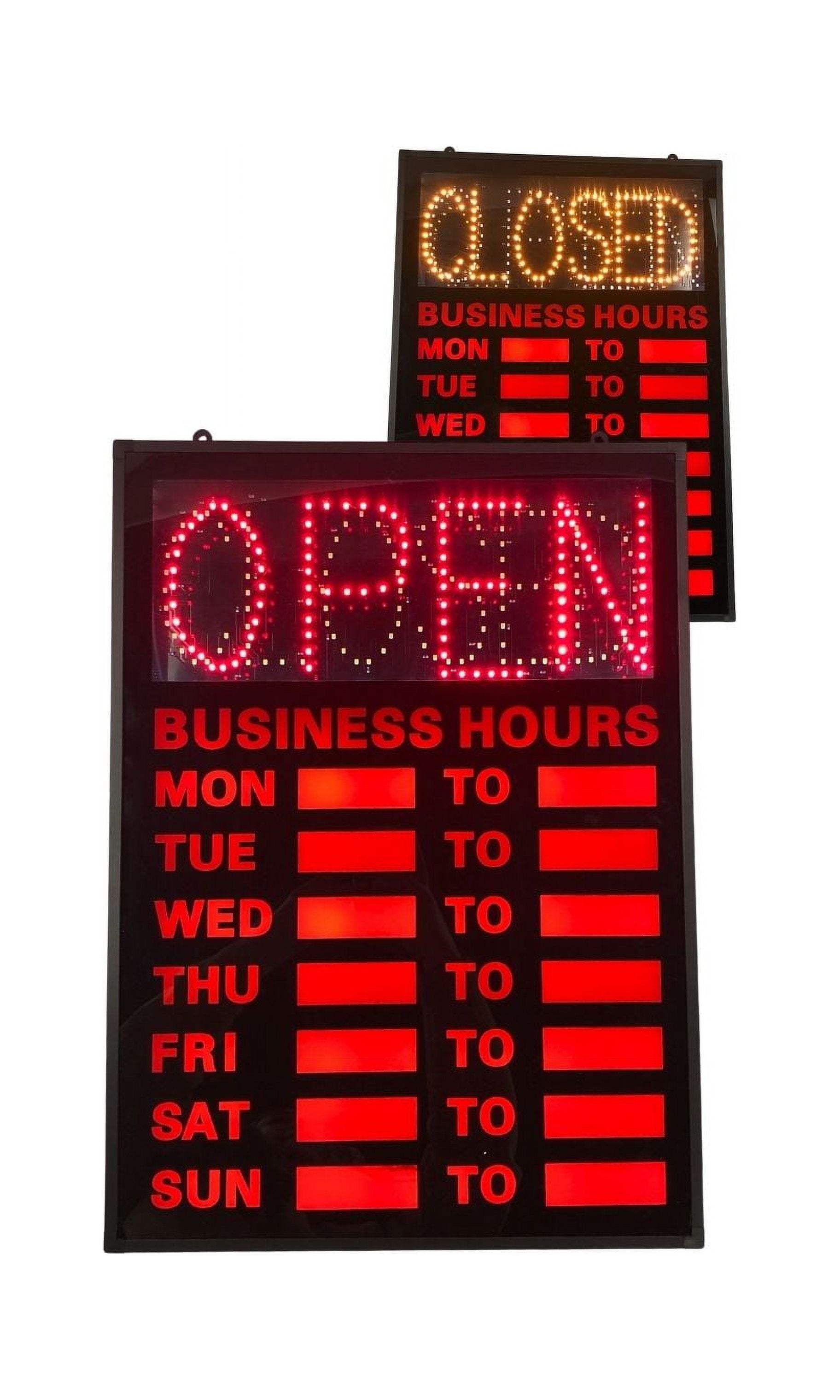 Open/Closed LED Sign - Walmart.com