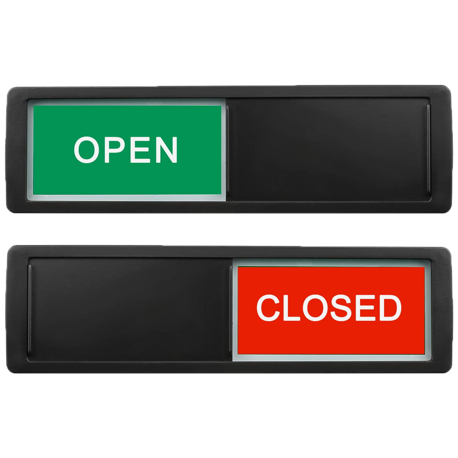 Open Closed Sign, Open Signs Privacy Slide Door Sign Indicator for ...