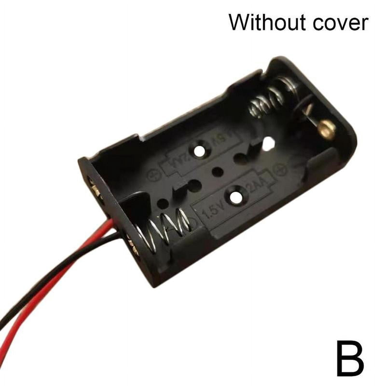 Open & Closed Switch AA Battery Holder Box Storage Case 4 x 2 Cells Lot ...