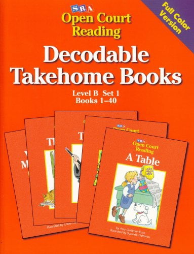 Pre-Owned Open Court Reading Decodable Takehome Books: Level B, Set 1 ...