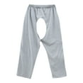 Open Crotch Bedridden Patient Pants for Paralyzed Men Women Stretchy ...