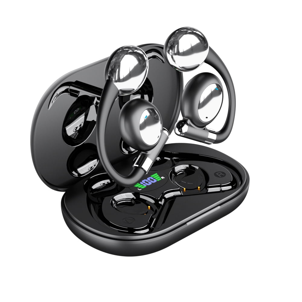 Open Ear Air Conduction Earhook Headphones Wireless Bluetooth 5.3 ...