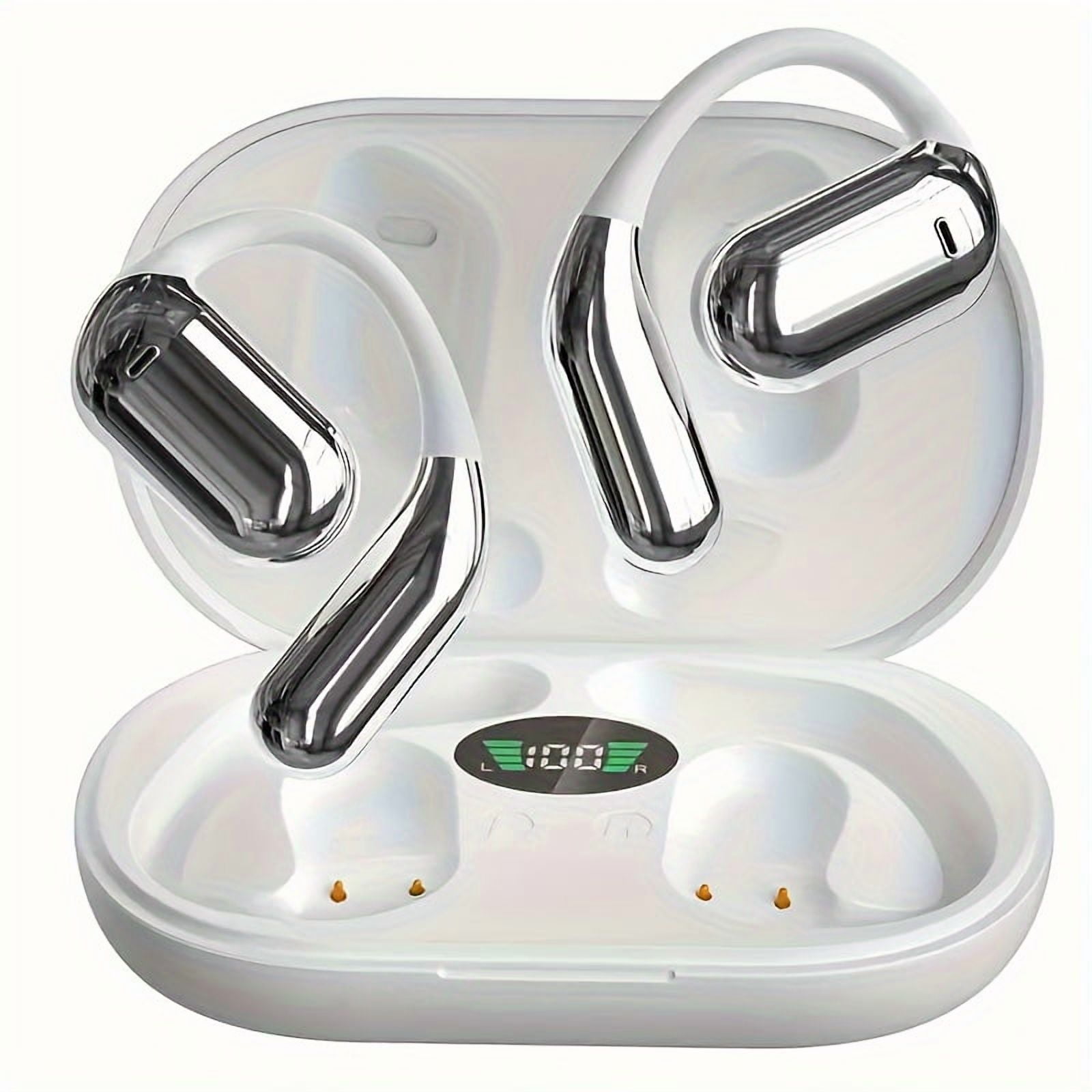 Open Ear Bluetooth 5.4 Headphones, 50H Playback Wireless Earbuds with ...