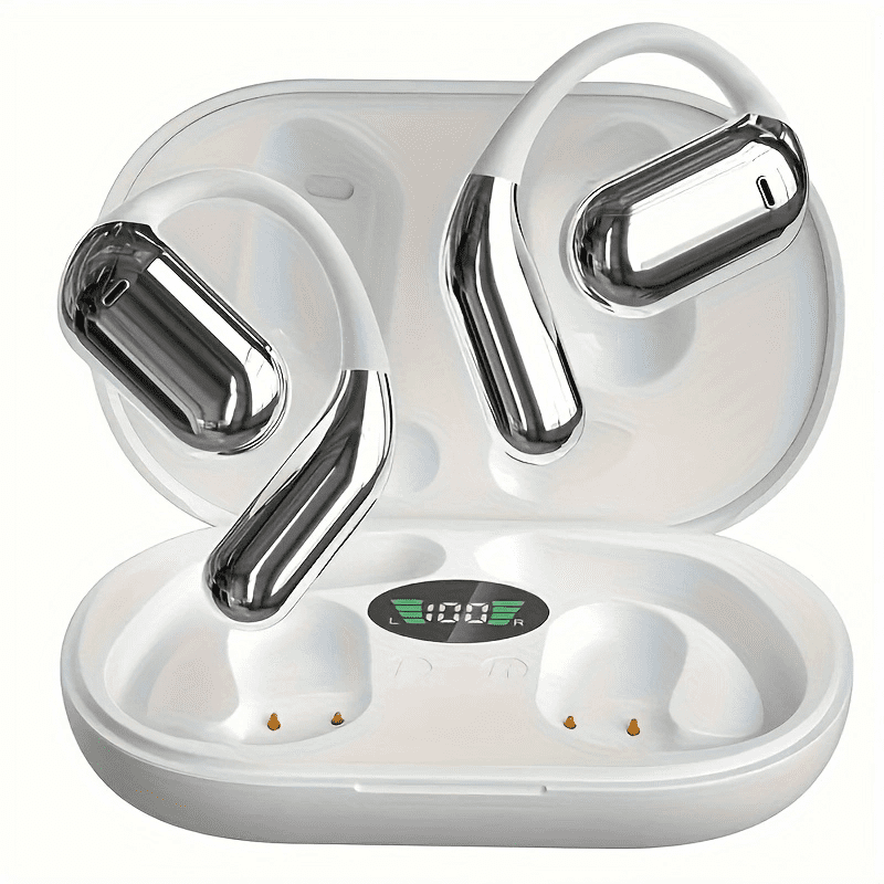 Open Ear Bluetooth 5.4 Headphones, Wireless Earbuds Sport Over ...