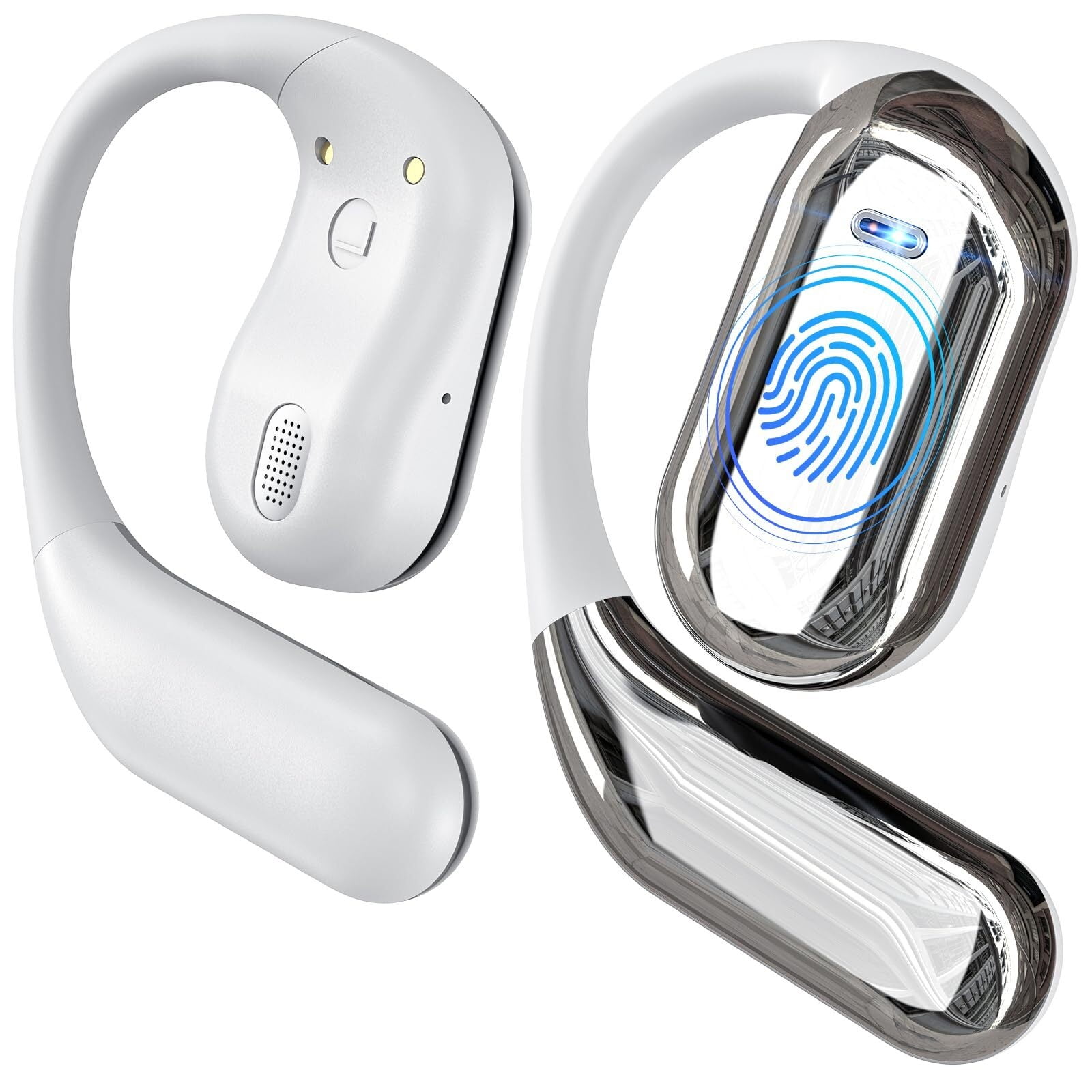 Open Ear Bluetooth 5.4 Headphones, Wireless Earbuds Sport Over ...