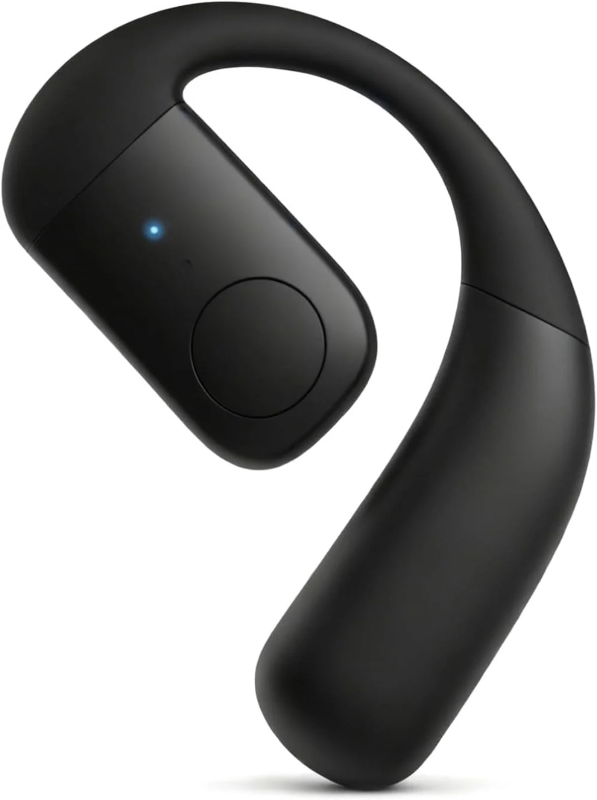 Open Ear Bluetooth Earpiece - Single Bone Conduction Wireless Headset ...