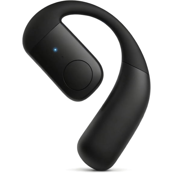 Open Ear Bluetooth Earpiece - Single Bone Conduction Wireless Headset ...