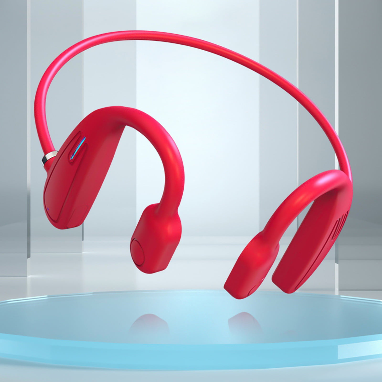 Open Ear Bone Conduction Headphones, Open Ear Headphones Bluetooth 5.0 ...