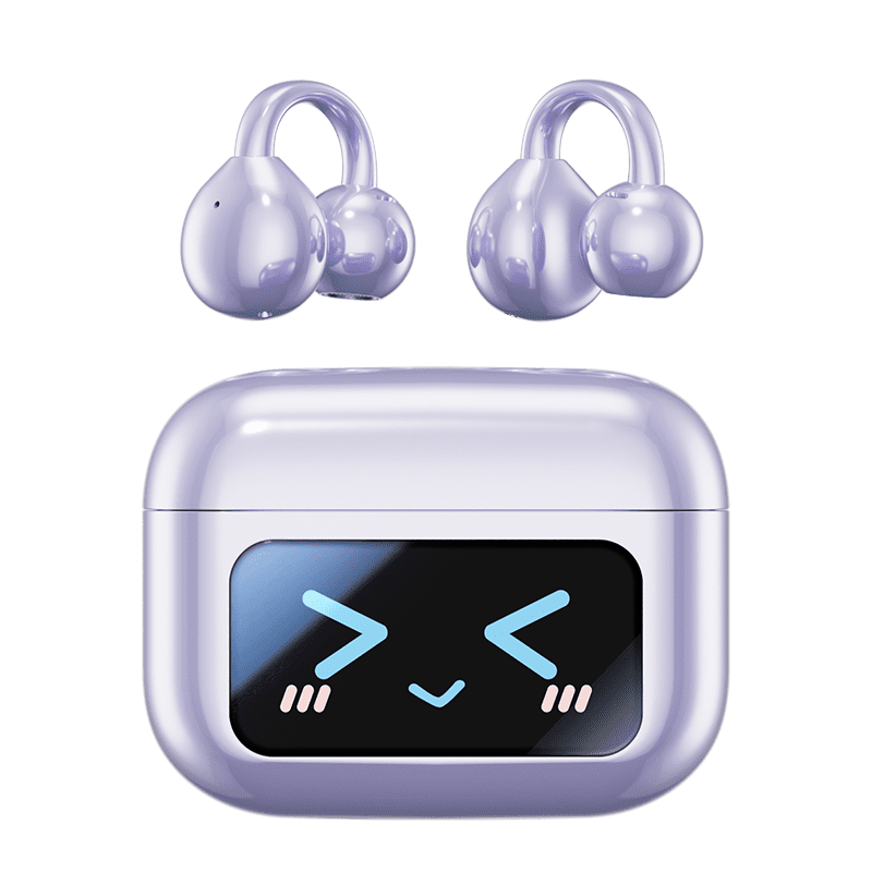 Open Ear Clip On Earbuds Earless Out Ear Cuff Air Bone Conduction ...