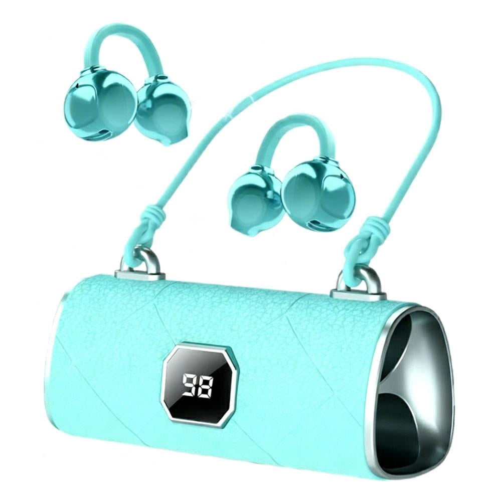 Open Ear Clip Earbuds with Handbag Charging Case – Bluetooth 5.3, 36H ...