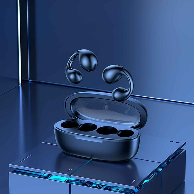 Open Ear Earbuds Wireless Bluetooth 5.3 Earphones Open Ear Clip-On ...