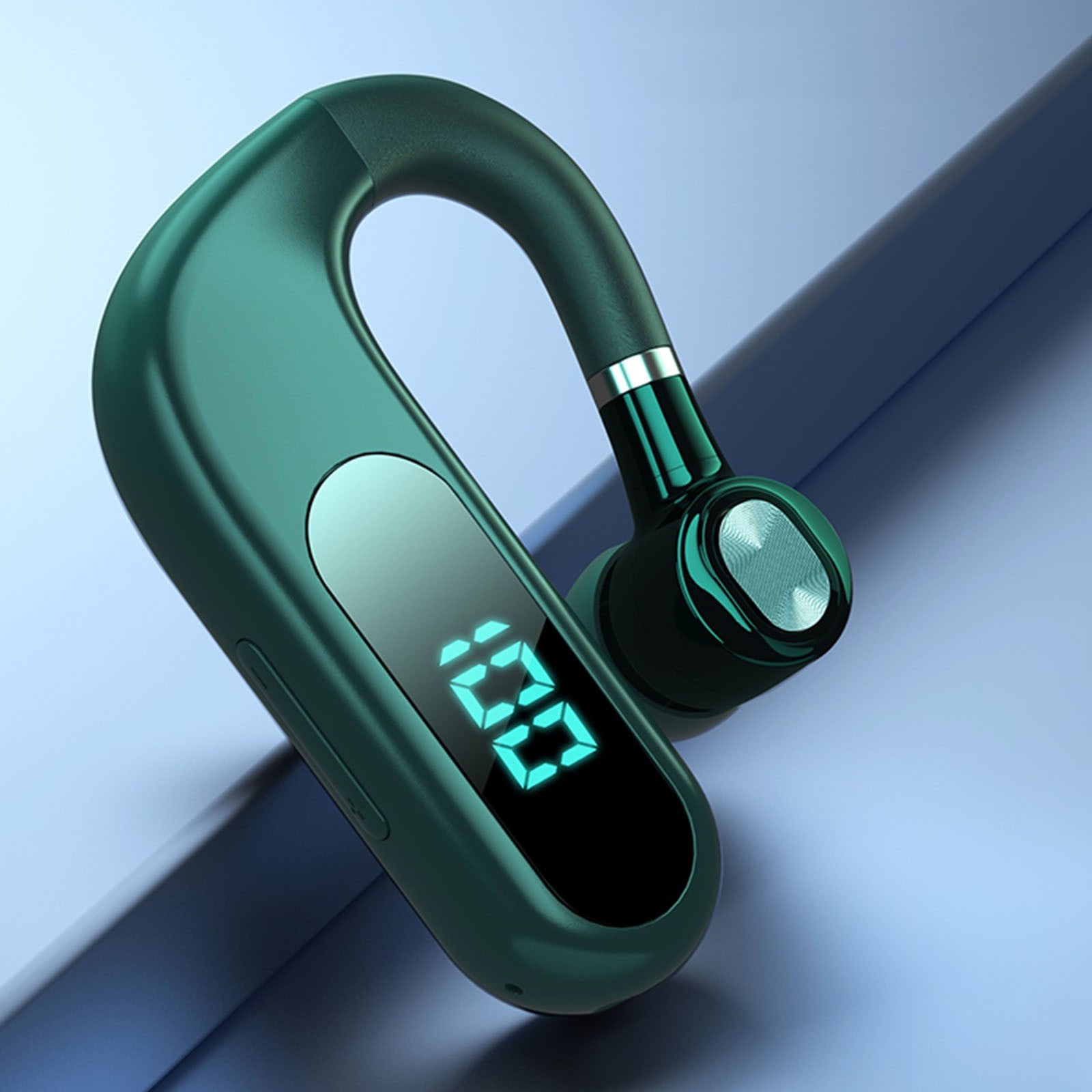 Open-Ear Headphones, Adjustable Ear Hooks, Snug Fit, Rich Bass, Hi-Res ...