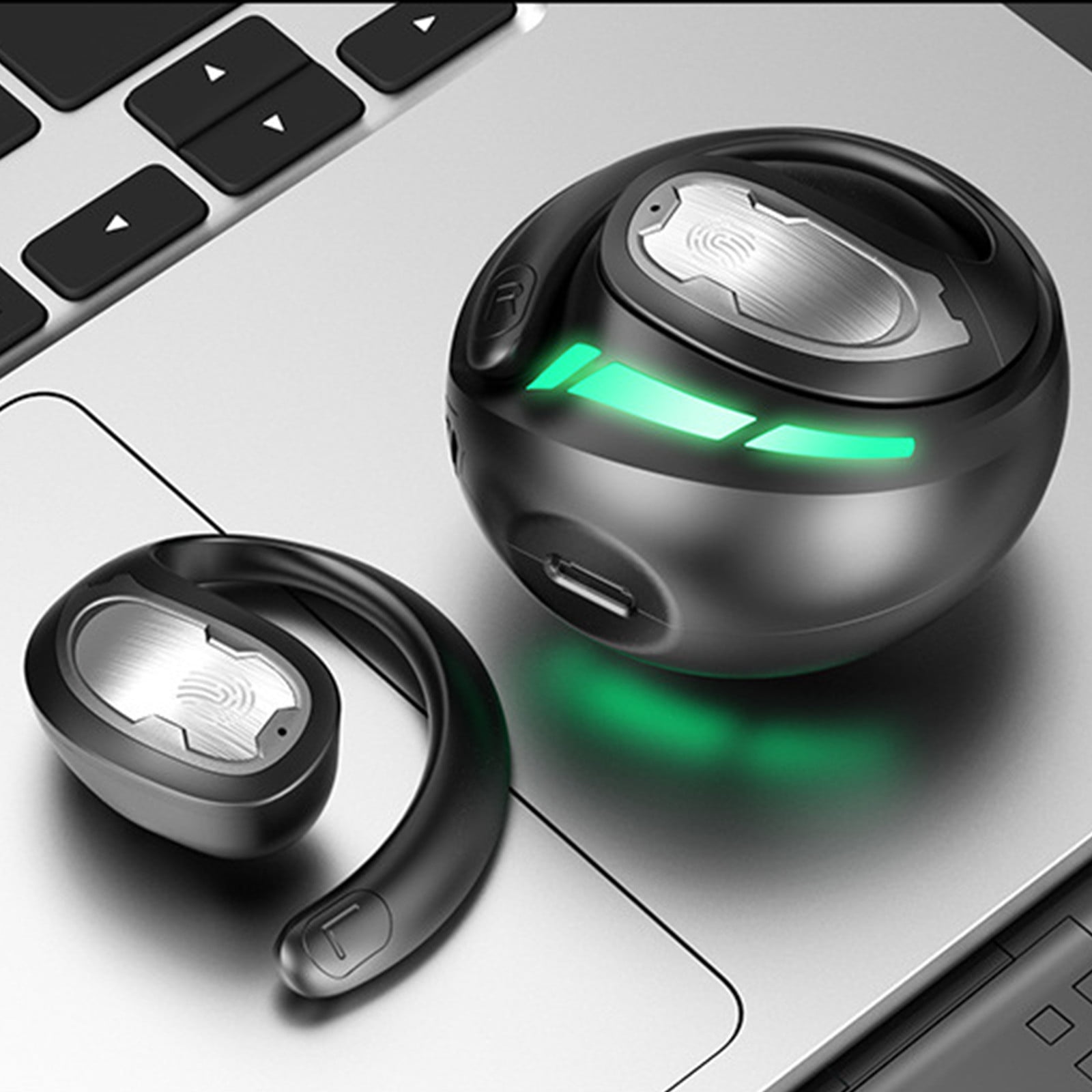 Open-Ear Headphones, All-Day Comfort, 28H Battery with prolonged ...