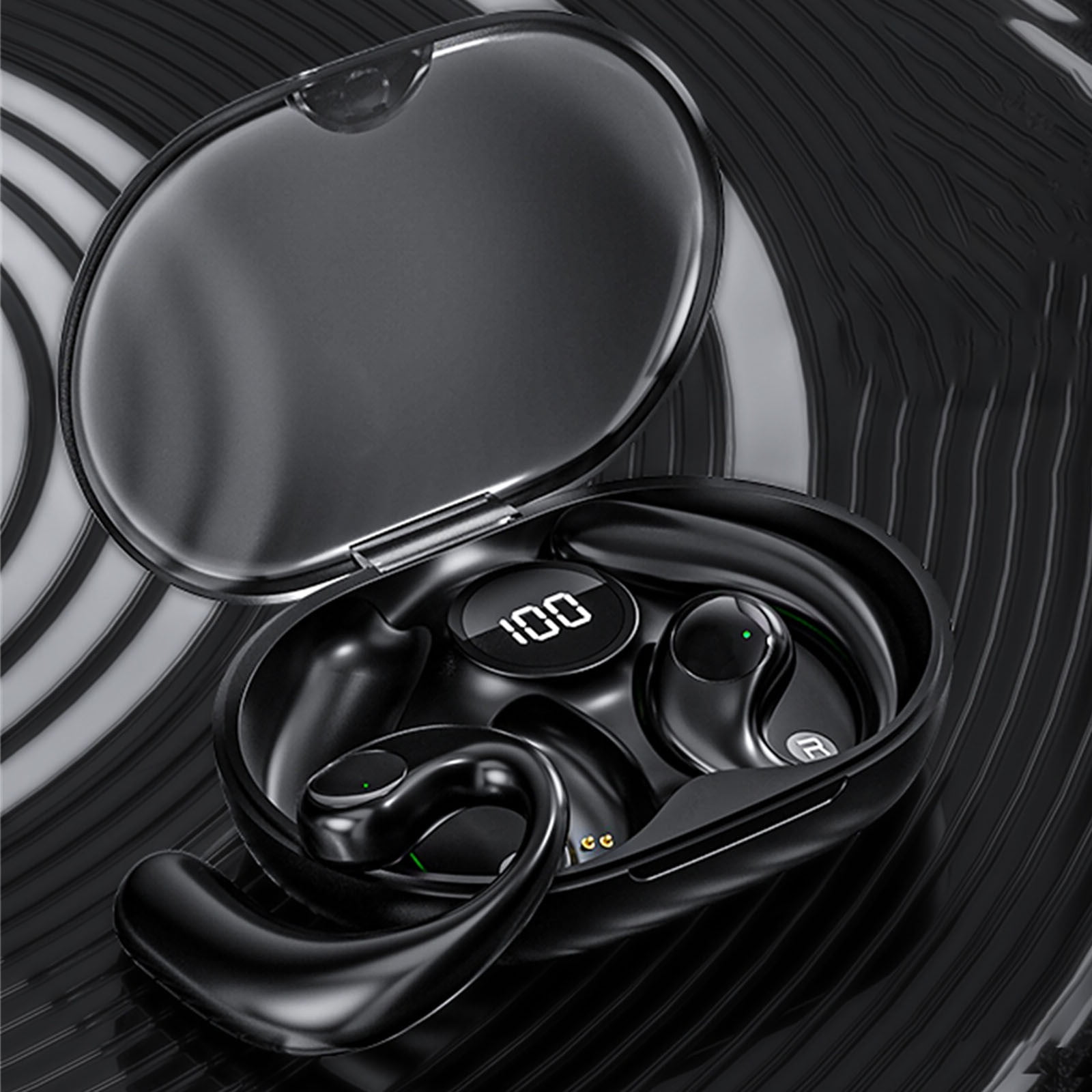 Open Ear Headphones Bluetooth 5.4 Earbuds 48Hrs Playtime Wireless Ear ...