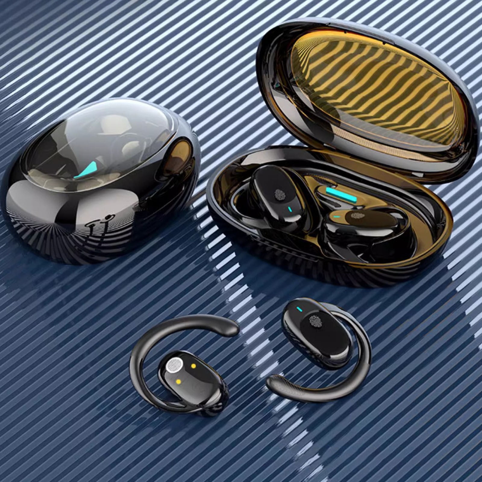 Open Ear Headphones Bluetooth 5.4 Language Translator Earphone 144 ...