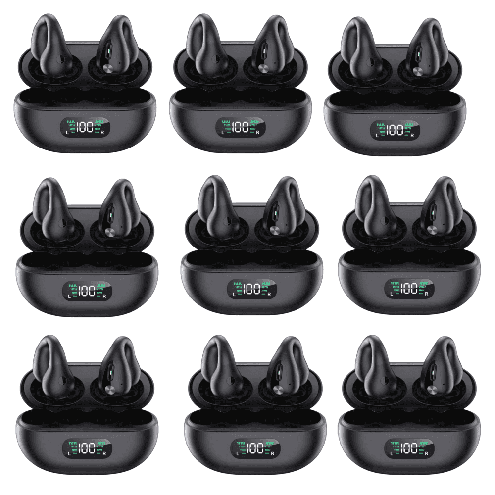 Open Ear Headphones Bluetooth True Wireless Open Earbuds for iPhone ...