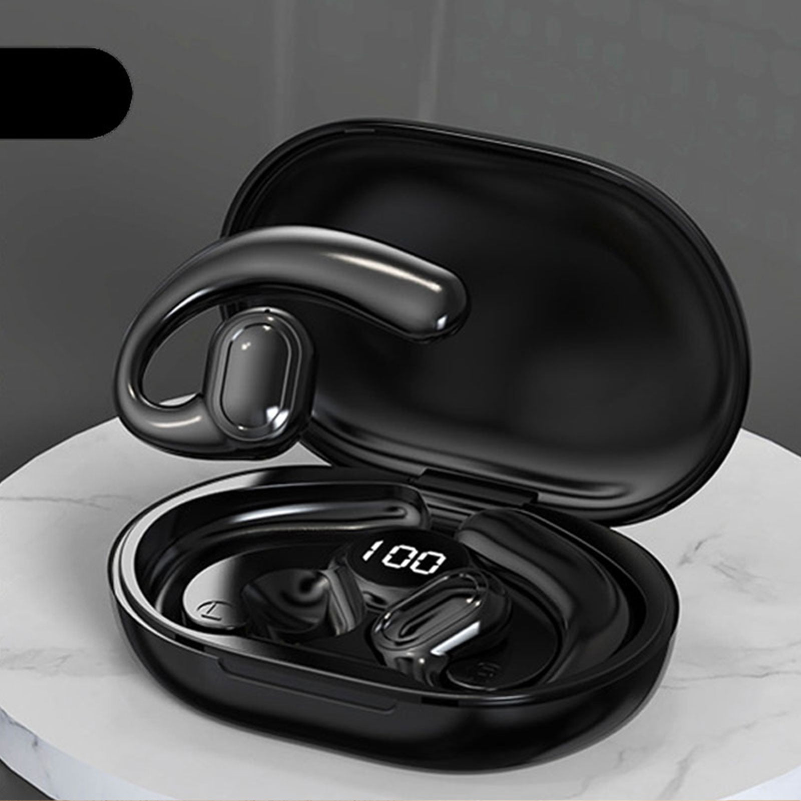 Open Ear Headphones Bluetooth Ear buds 80Hrs Playtime Wireless Earbuds ...