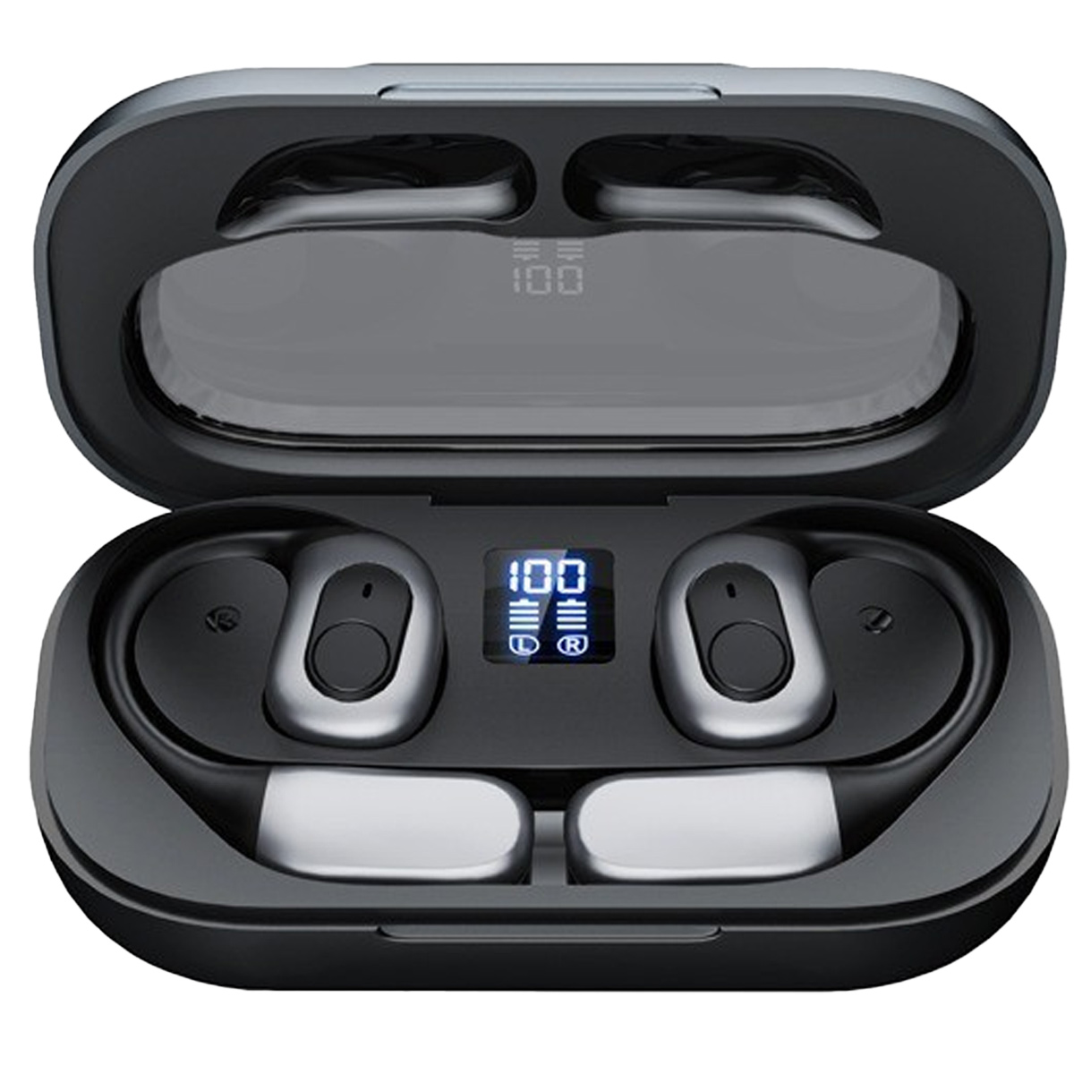 Open Ear Headphones OWS Bluetooth 5.3 Wireless Earphones Air Conduction ...