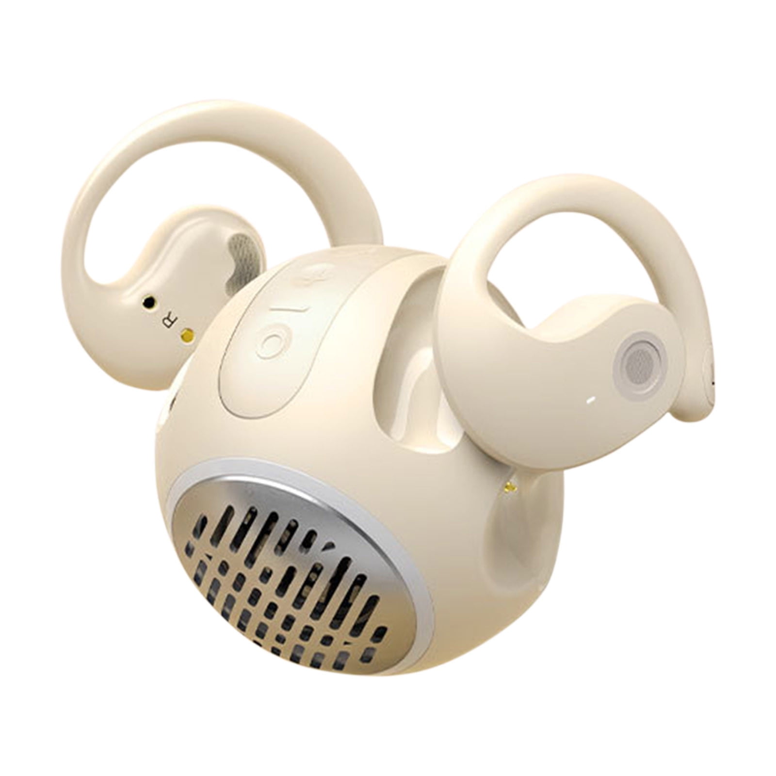 Open Ear Headphones Small Mini Portable Bluetooth Speaker With Earbuds ...