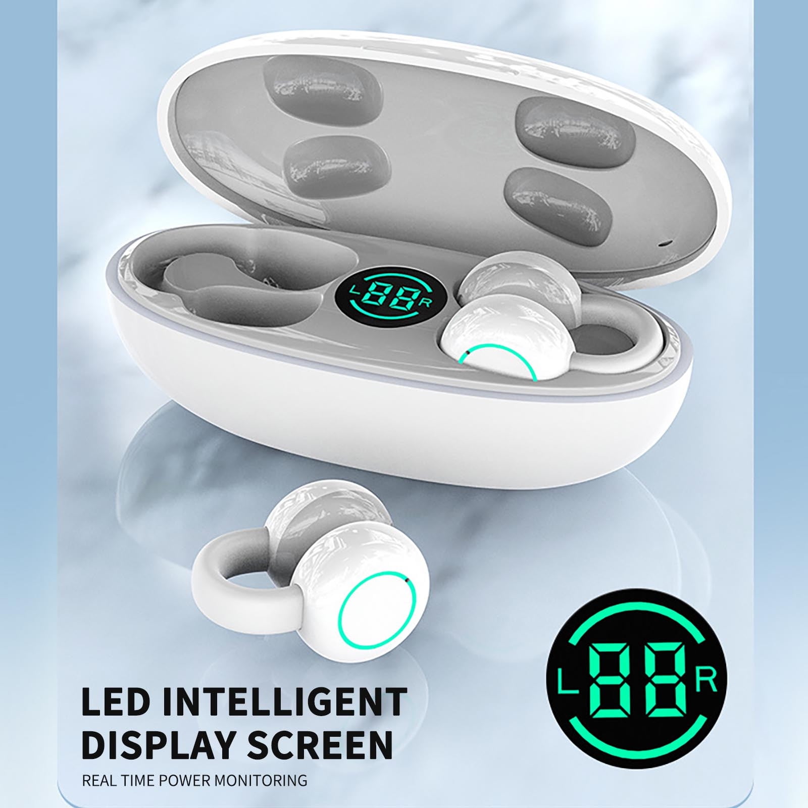 Open-Ear Headphones, True Wireless Earbuds, Water Resistant, Secure ...