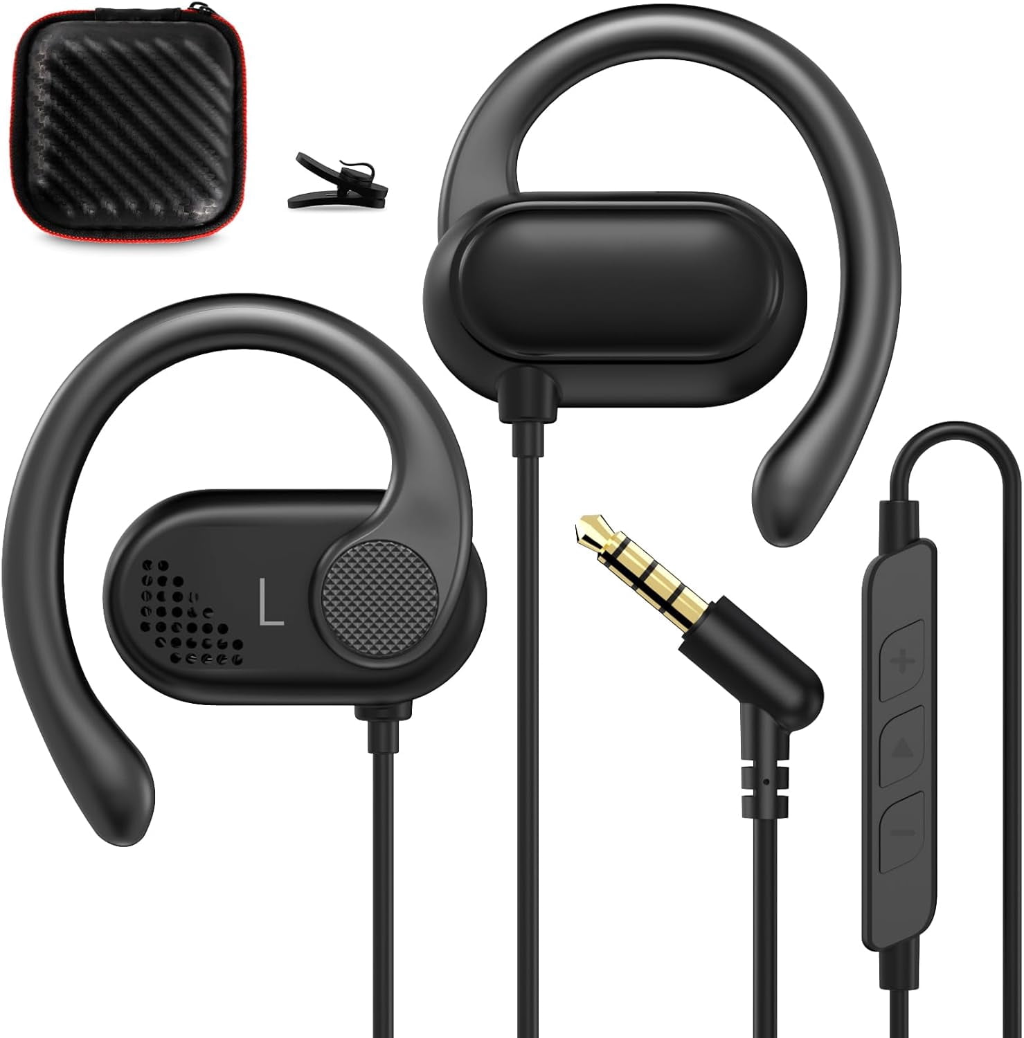Open Ear Headphones Wired for Samsung S25 S24 Ultra S23 Fe S22+ A35 ...