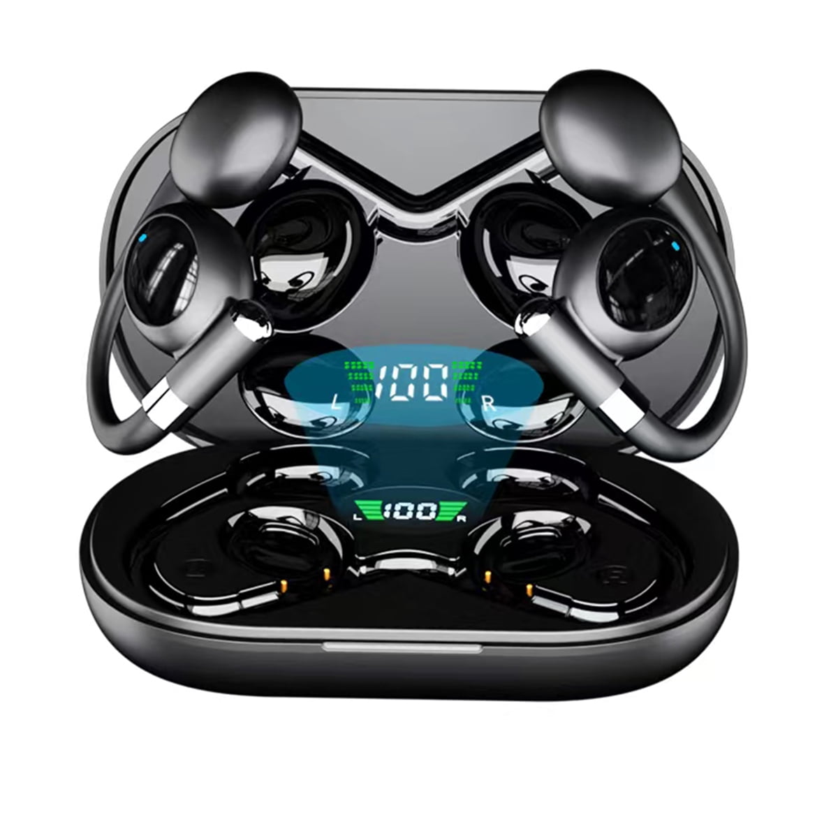 Wireless Earbuds,Bluetooth 5.4 Headphones Sport, Bluetooth Earbuds with ...