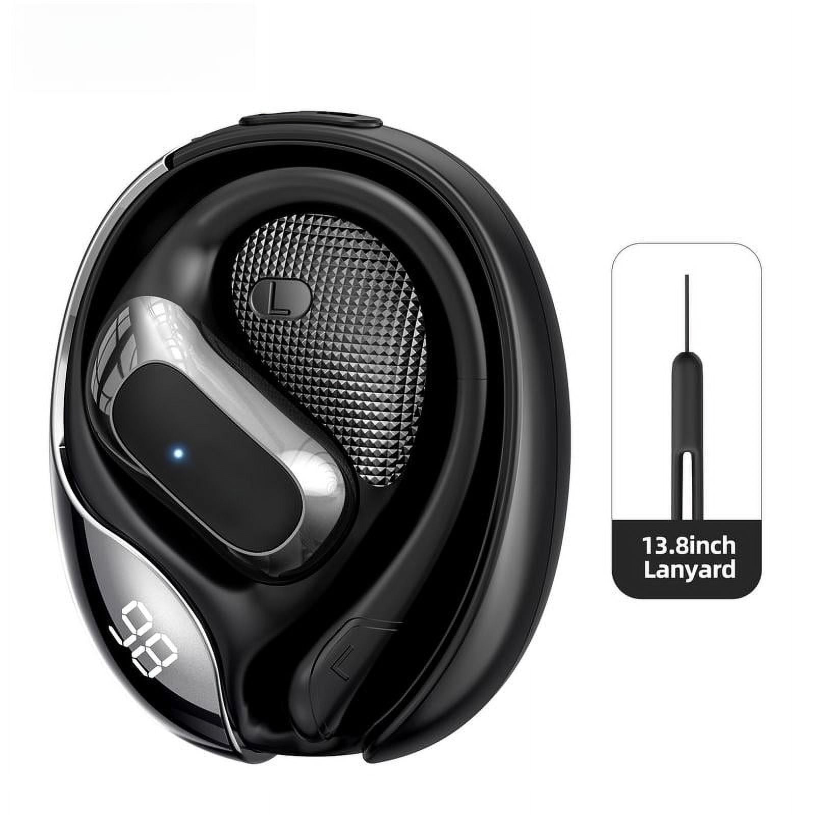 Open-Ear OWS Headphones, Ear Hooks Design, Ultra-Comfort , Wireless ...