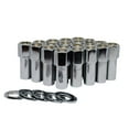 Open End Cragar SST Mag Lug Nut 7/16"-20 with Offset Washer Set of 20 ...