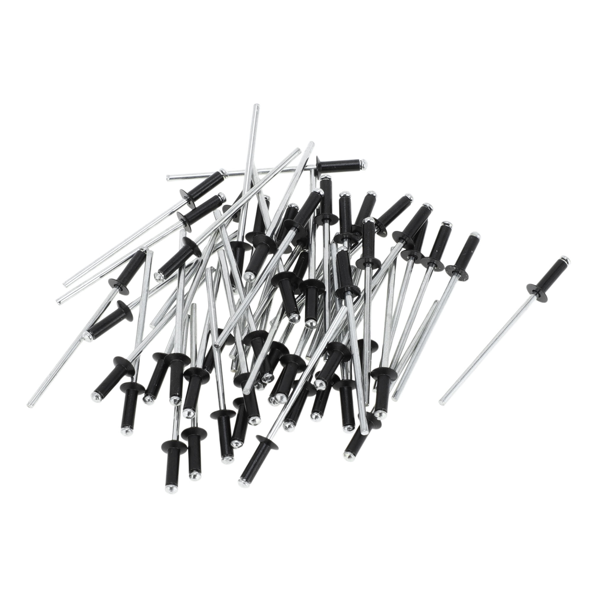 Open End Large Flange Blind Rivets 2.4mm Grip Diameter 8mm Grip Length ...