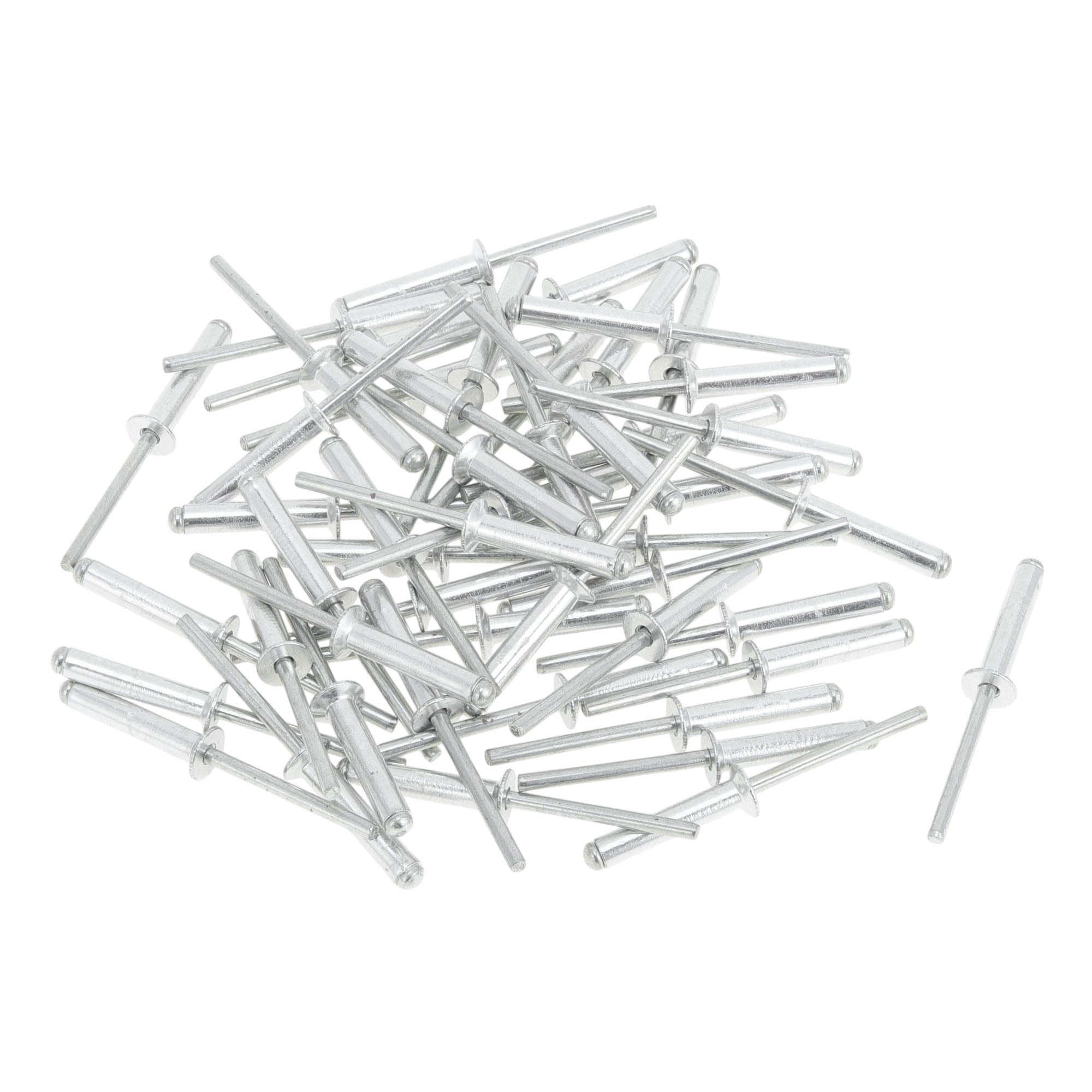 Open End Large Flange Blind Rivets 4.8mm Grip Diameter 22.5mm Grip ...