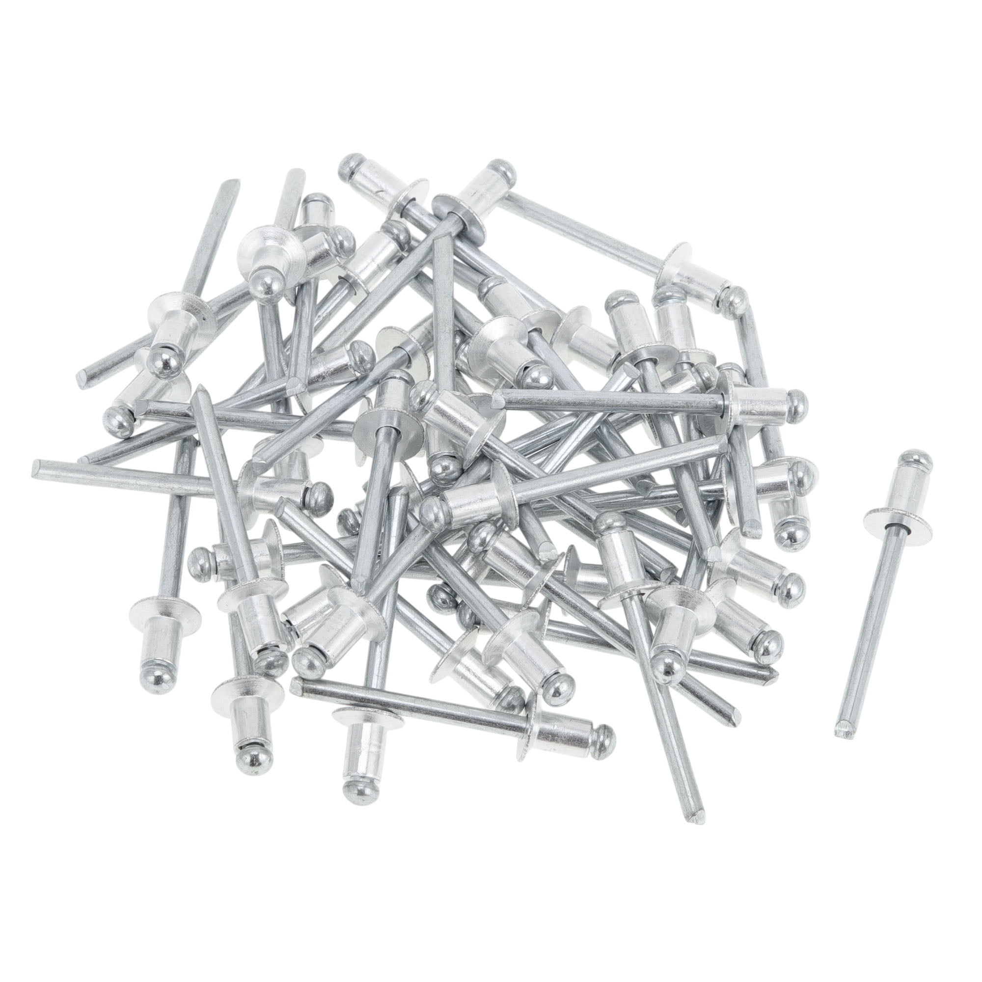 Open End Large Flange Blind Rivets 4.8mm Grip Diameter 8mm Grip Length ...