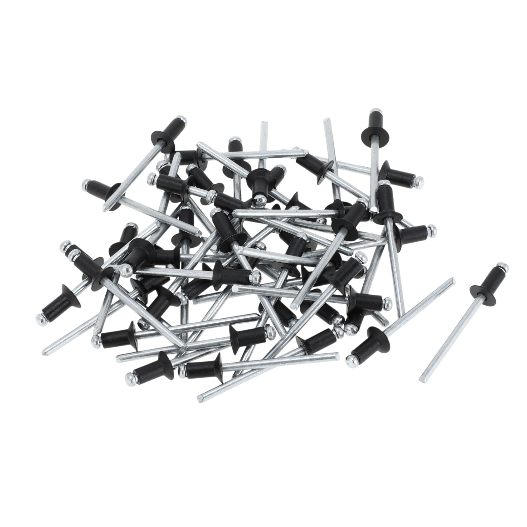 Open End Large Flange Blind Rivets 4mm Grip Diameter 8mm Grip Length ...