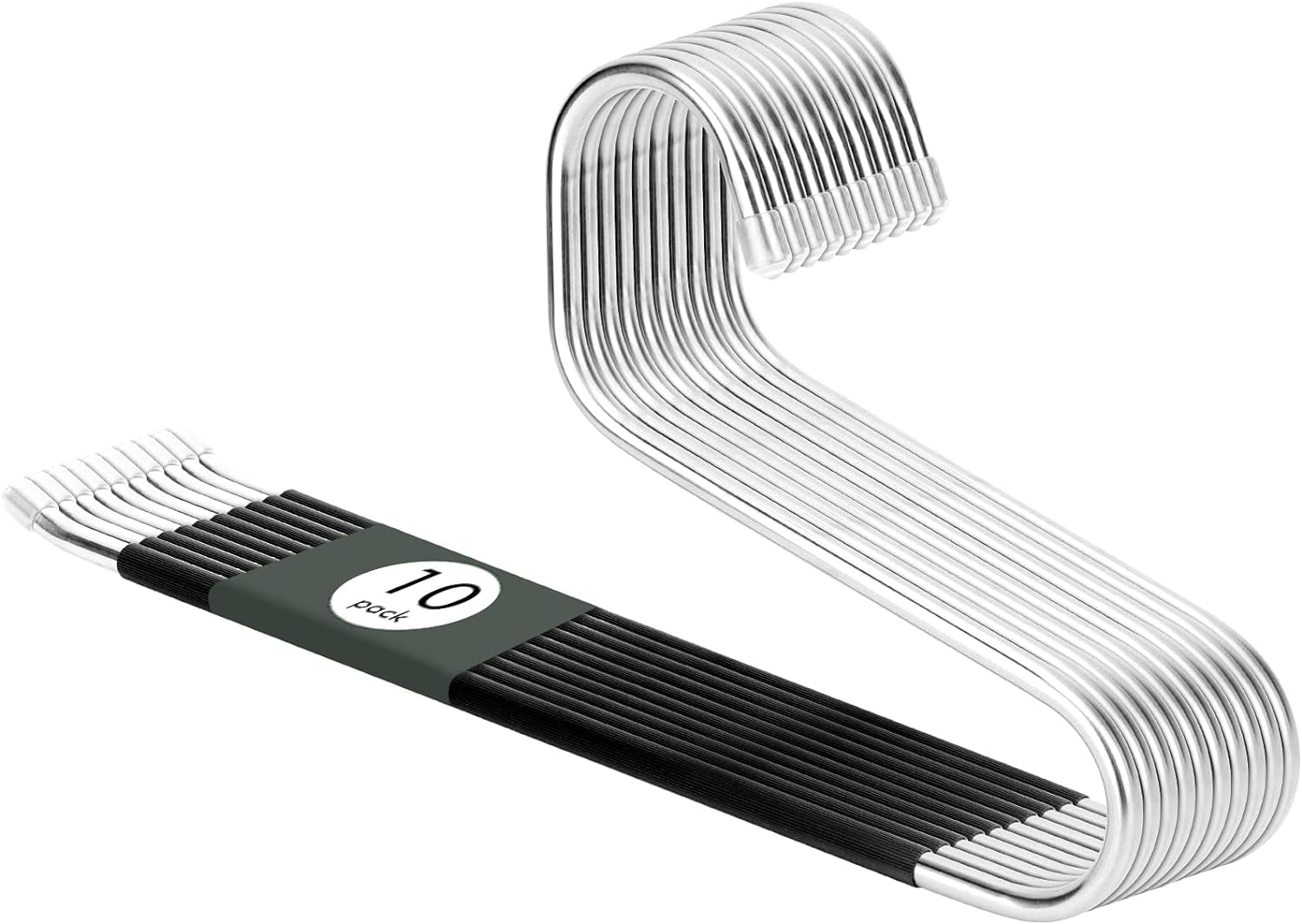 Open Ended Pants Jean Hangers - Stainless Steel Jeans Hangers 10 Pack 8 ...