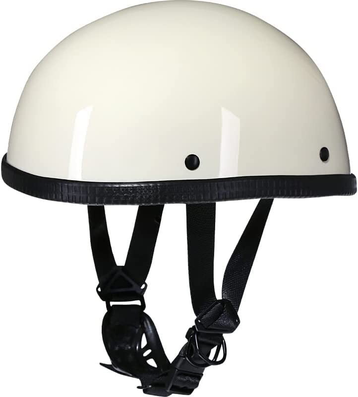 Open Face German Style Beanie Skull Cap Helmet Retro, DOT Certified ...