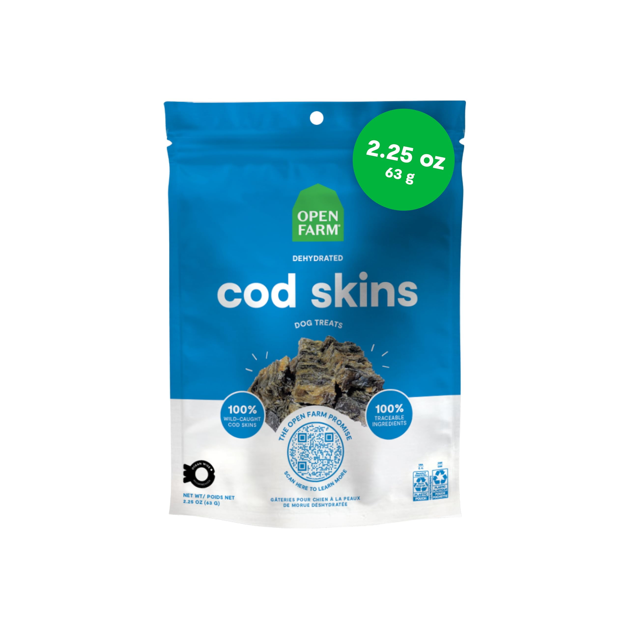 Open Farm, Dehydrated Dog TGF4 Treats, High Protein & Low Carbohydrate ...