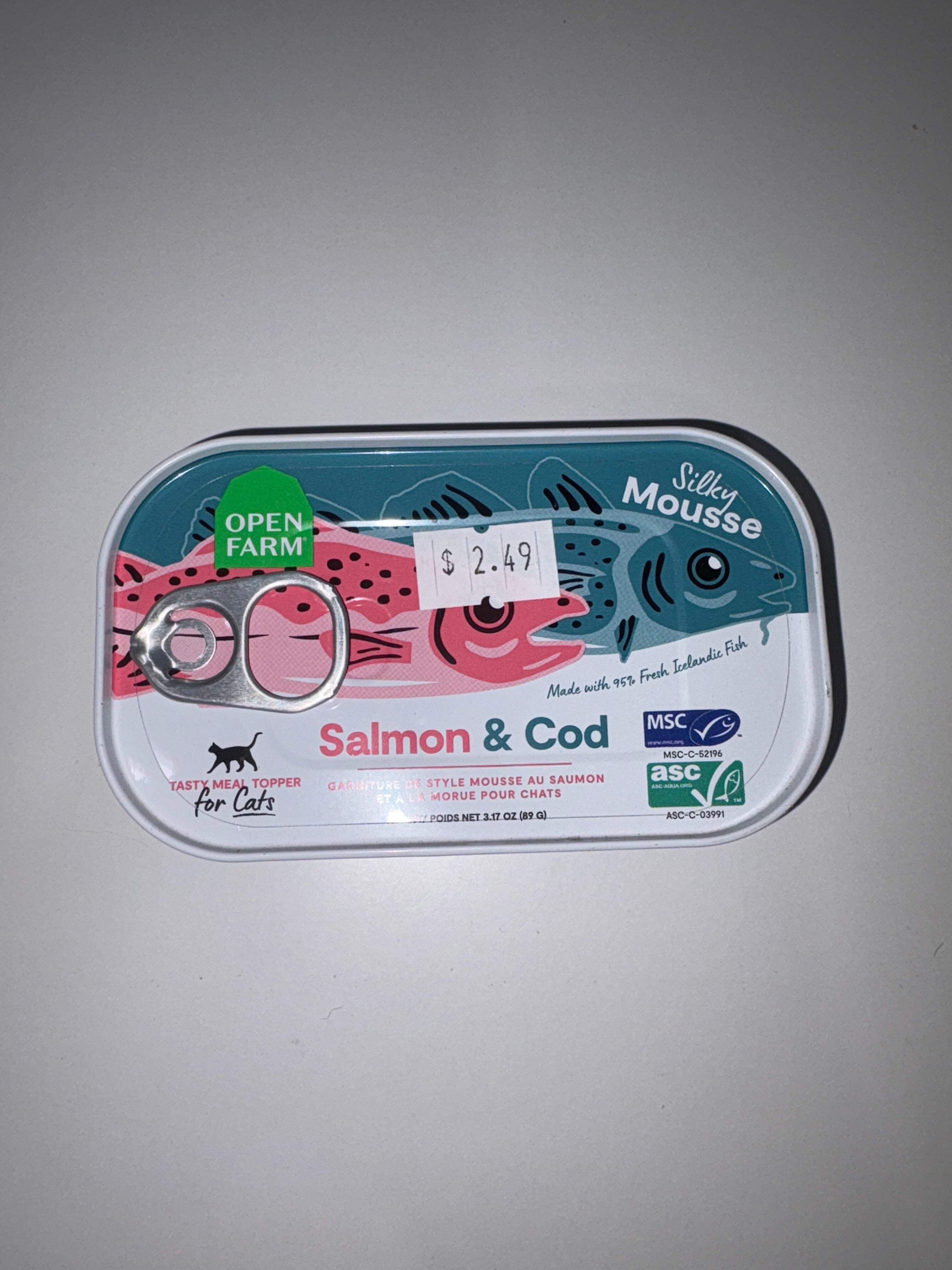 Open Farm Salmon Cod Topper for Dogs 4.59oz - Walmart.com